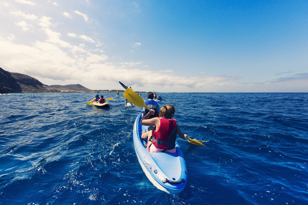 Le kayak à Tenerife : Où le pratiquer et entreprises d'excursions